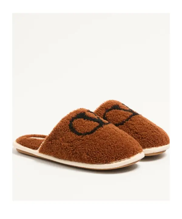 Valentino Garavani Vlogo Signature Slip-on Slides