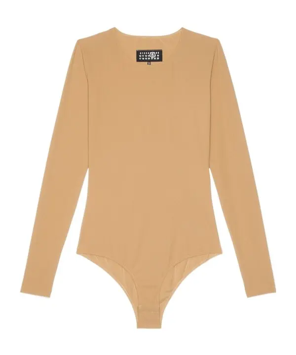 MAISON MARGIELA Long-sleeved Bodysuit - Nude