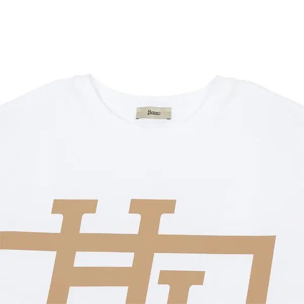 Herno Logo Graphic Crewneck T-shirt