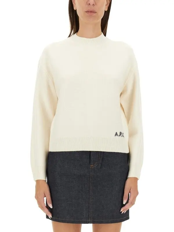 A.p.c. Crewneck Knitted Jumper