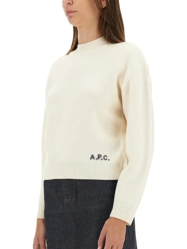 A.p.c. Crewneck Knitted Jumper