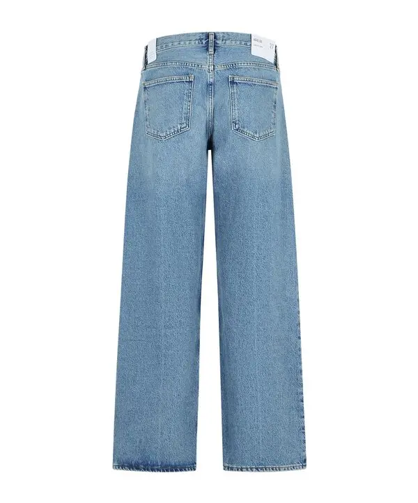 AGOLDE Low-waist Straight Leg Jeans