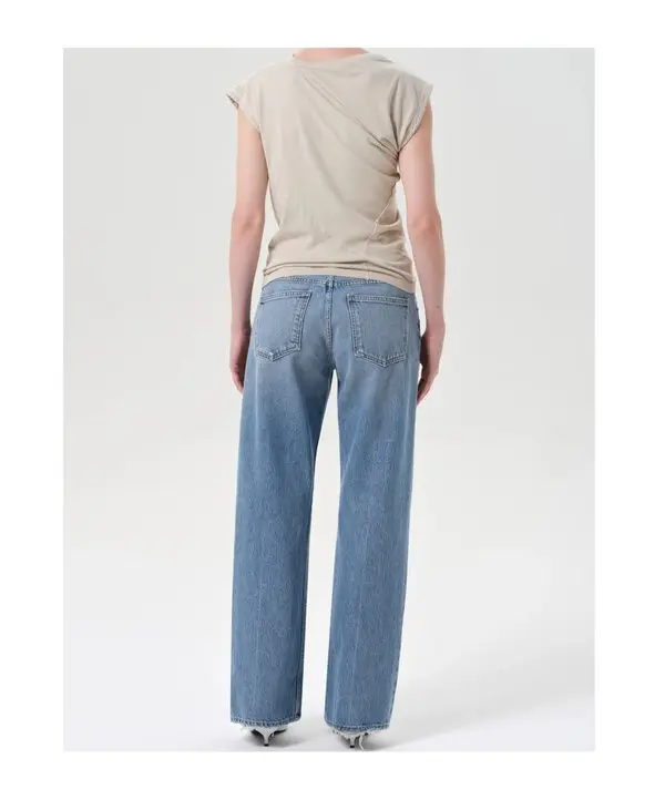 AGOLDE Low-waist Straight Leg Jeans