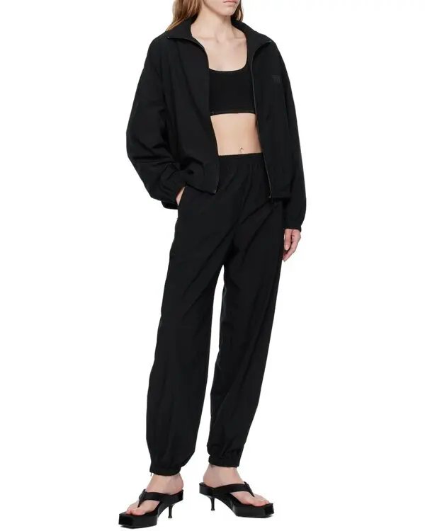Alexander Wang Logo High Waist Track Shorts