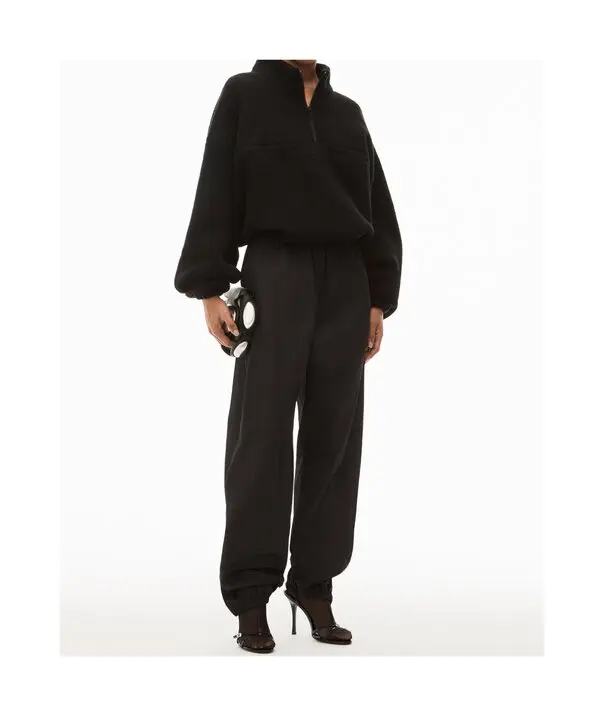 Alexander Wang Logo High Waist Track Shorts