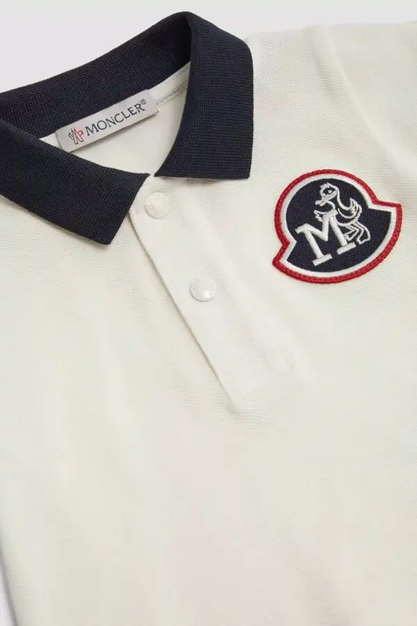 Moncler Monogram Patch Polo Shirt