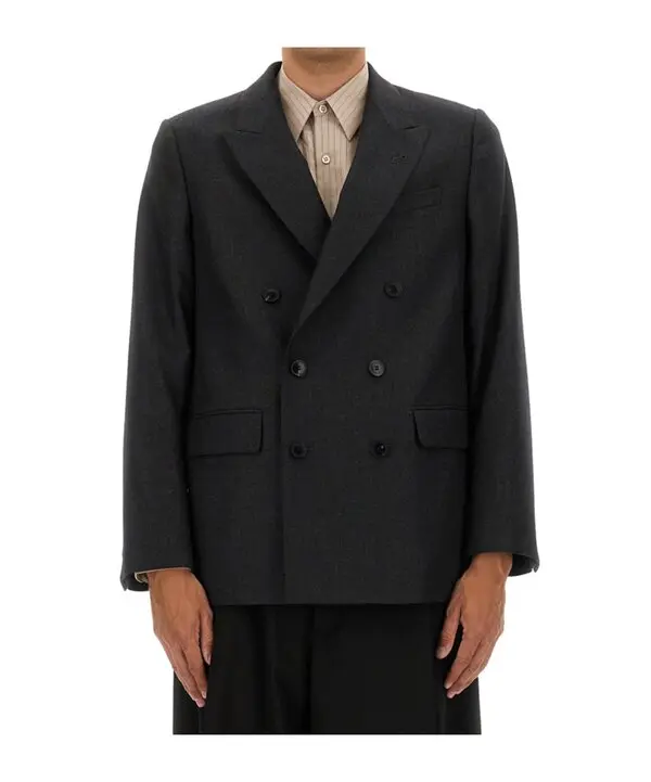 Dries Van Noten Buforden Double-breasted Blazer - Black