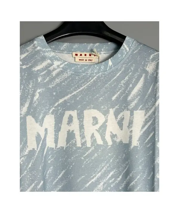 Marni Long Sleeve Printed T-shirt