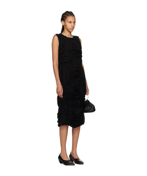 Comme Des Garçons Pulled Round Neck Dress