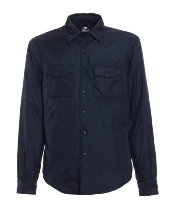 Aspesi Shirt-inspired Nylon Jacket - Black