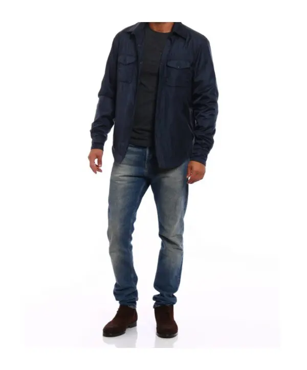 Aspesi Shirt-inspired Nylon Jacket - Black