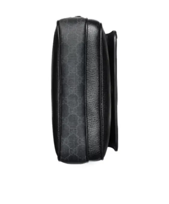 Gucci Gg Supreme Crossbody Bag - Black