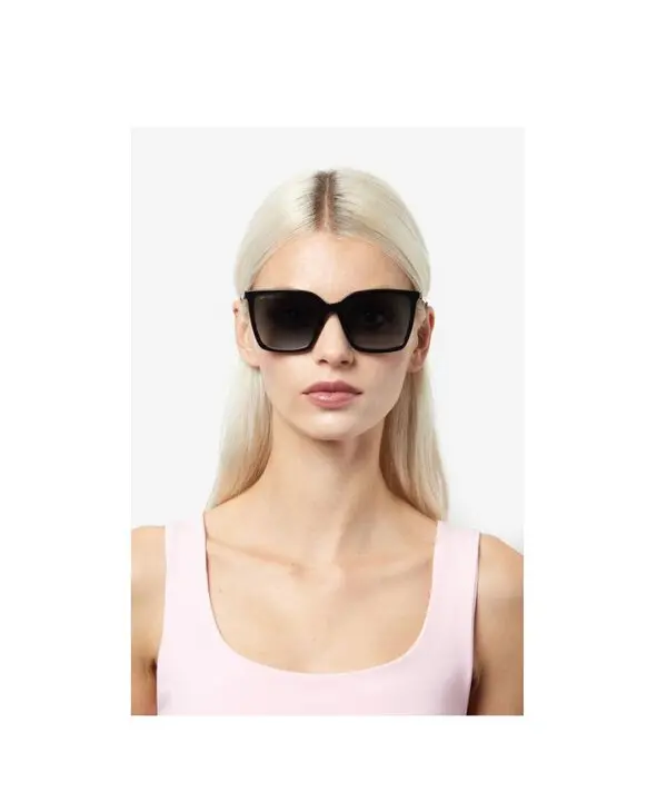 JIMMY CHOO Rectangular Frame Sunglasses
