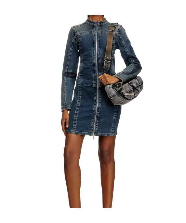 DIESEL® De-romi-re Mini Dress - Dark Blue