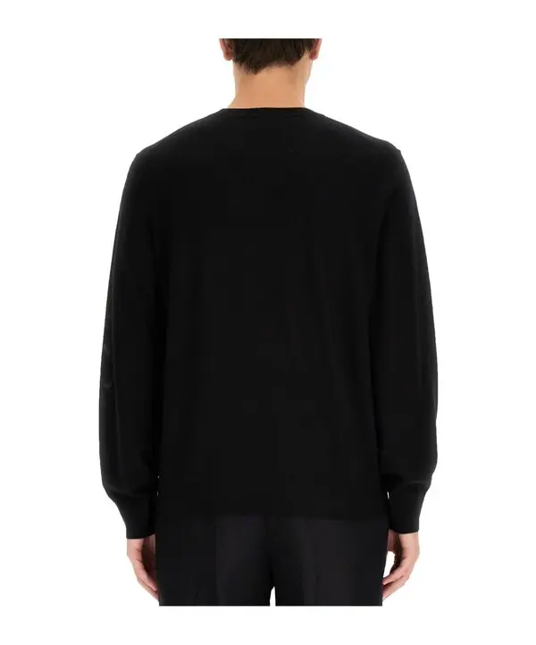 Theory Long-sleeved Crewneck Knitted Jumper