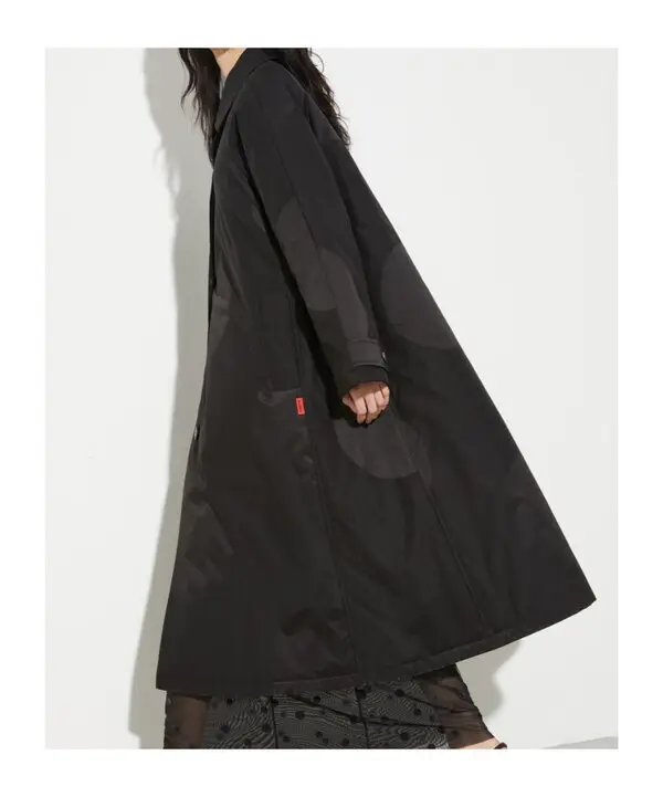 MAXCO. Long Sleeve Collared Coat With Button Closure And Pockets