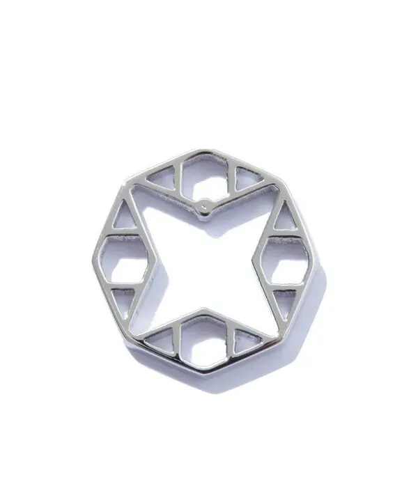 1017 Alyx 9sm Logo Earrings - Gray