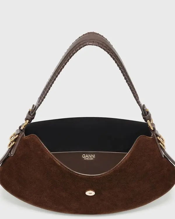 GANNI B-kat Bag - Chicory Brown