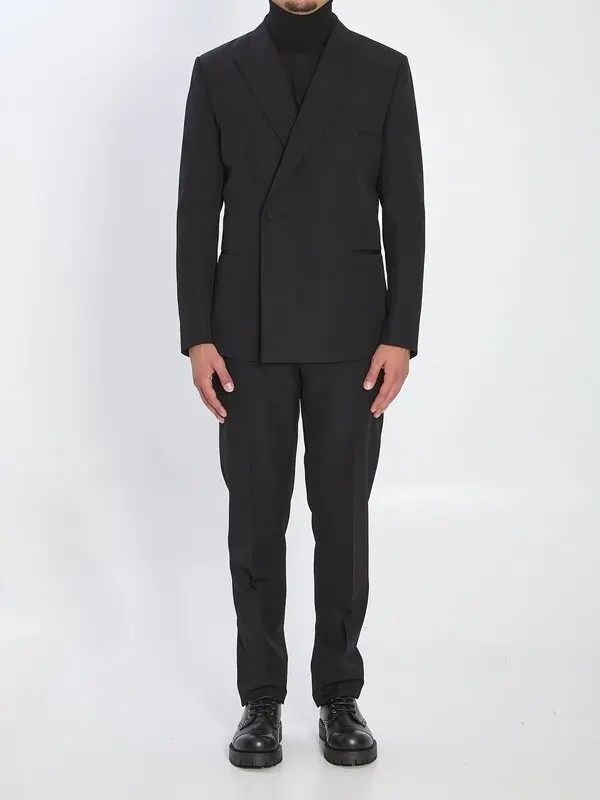 Dior Tailored Pleated Detail Track Pants