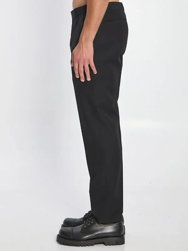 Dior Tailored Pleated Detail Track Pants