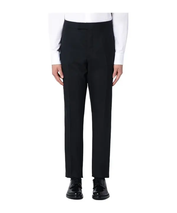 Thom Browne Mid-waisted Skinny Trousers