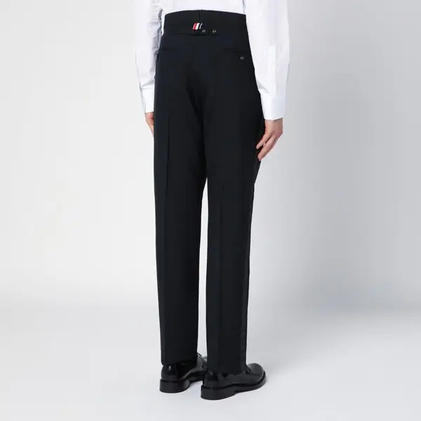 Thom Browne Mid-waisted Skinny Trousers