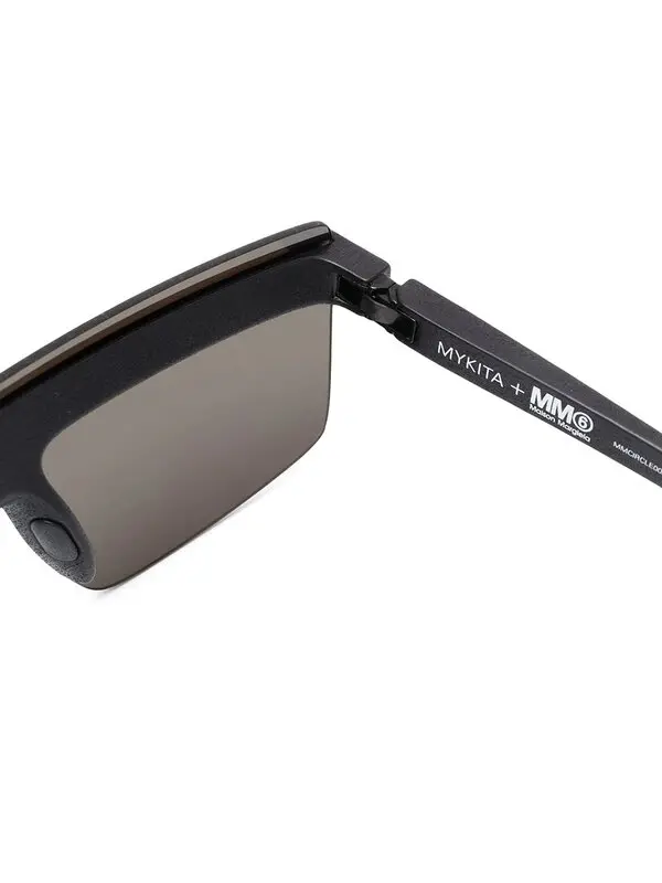 Mykita X Maison Margiela Rectangular Frame Sunglasses
