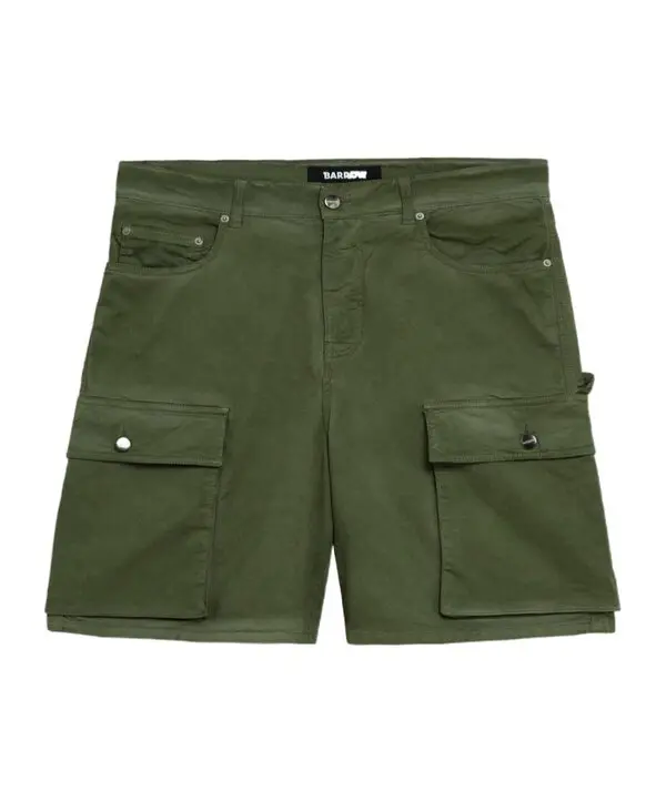 BARROW Bermuda Cargo Shorts - Military Green