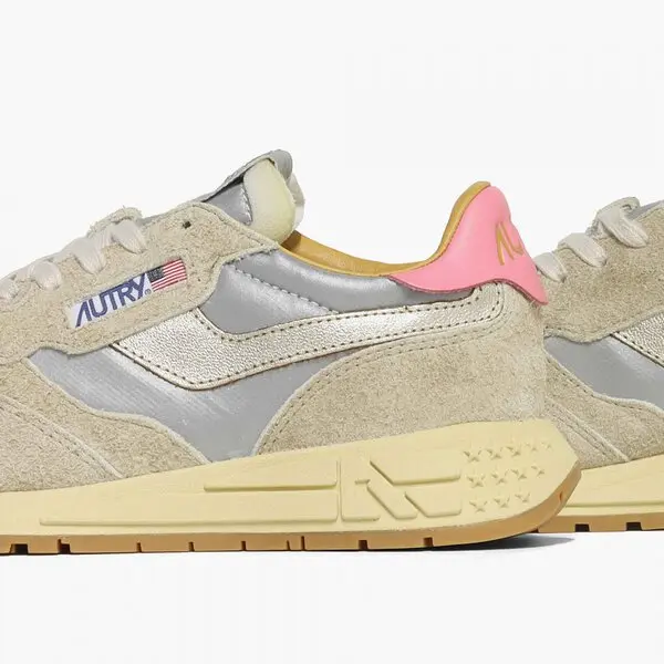 AUTRY Reelwind Low Mesh Low-top Sneakers - Nude