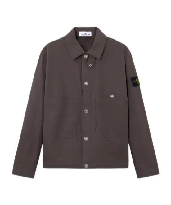 Stone Island Logo Patch Coach Jacket