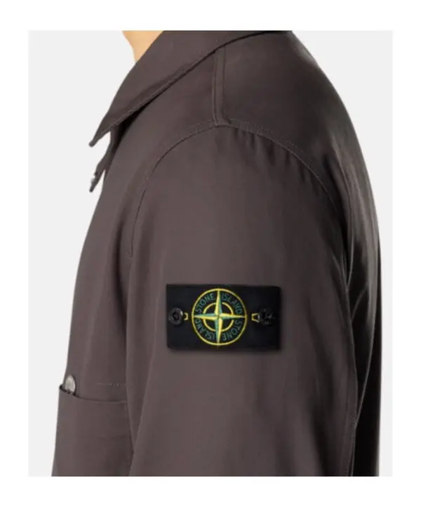 Stone Island Logo Patch Coach Jacket