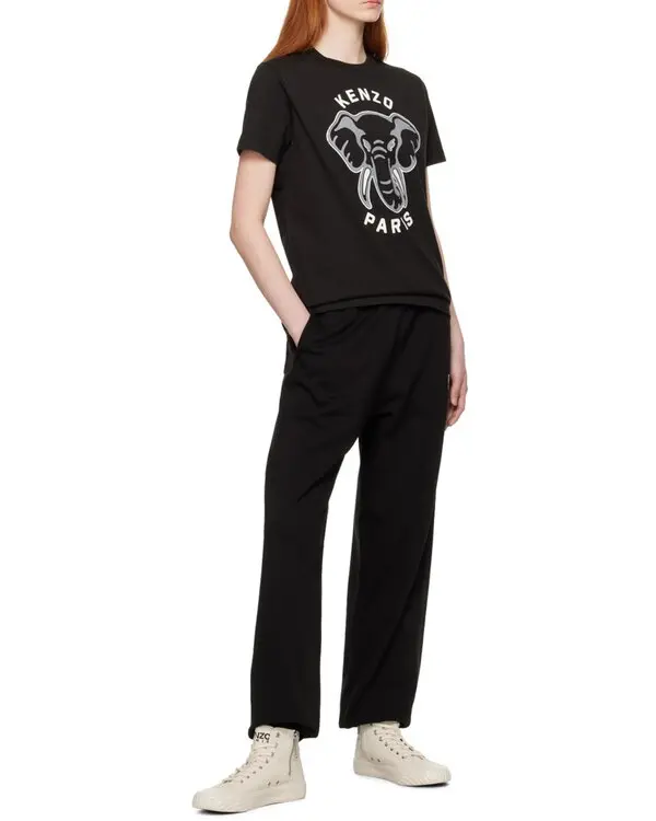 Kenzo Loose-fit Varsity Jungle Elephant T-shirt