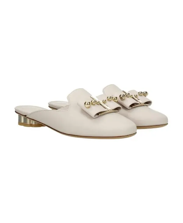 FERRAGAMO Bow Detailed Mule
