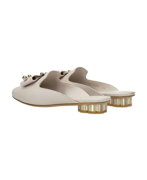 FERRAGAMO Bow Detailed Mule