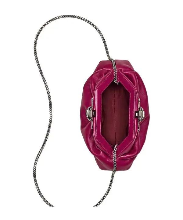 Marc Jacobs Small Clutch Bag With Claw Clasp - Red