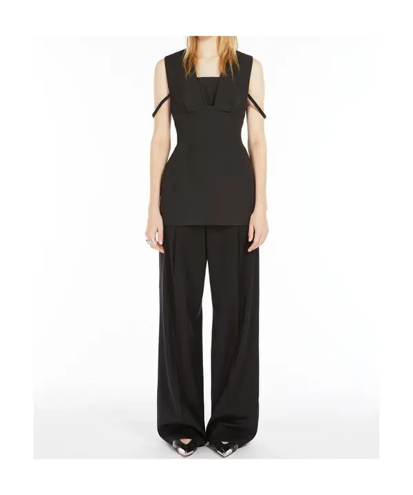 Sportmax Sleeveless Corset Top