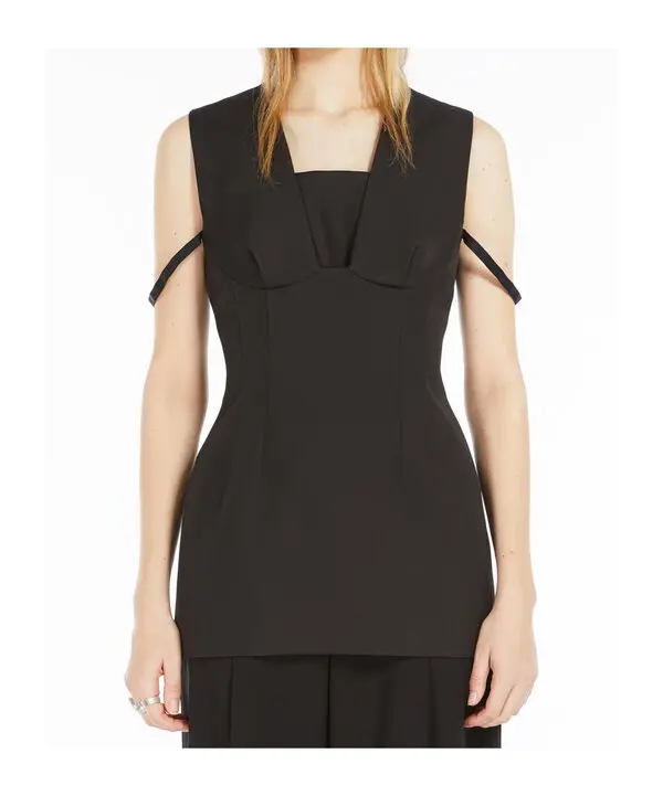 Sportmax Sleeveless Corset Top