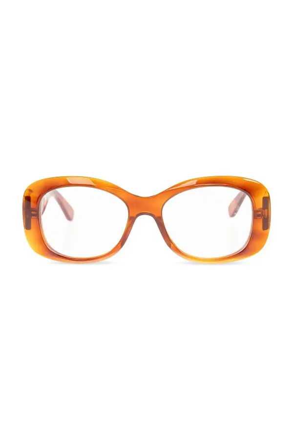 Valentino Garavani Oversize-frame Eyeglasses - White
