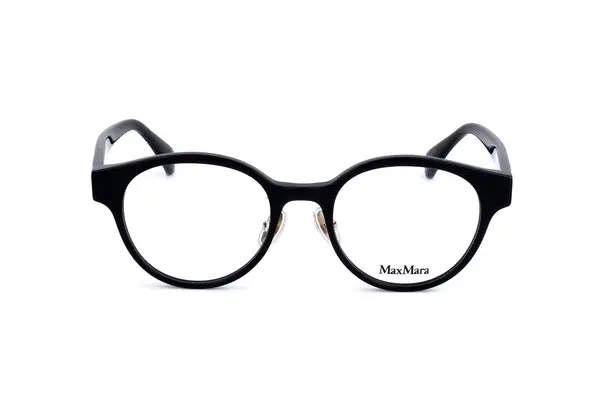 Max Mara Oval Frame Glasses - White