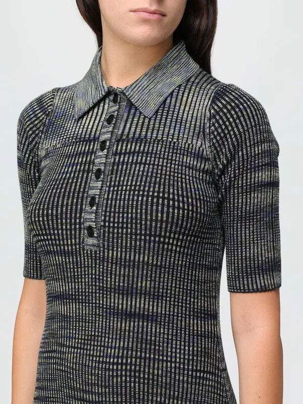 Proenza Schouler Short-sleeved Collared Dress - Black