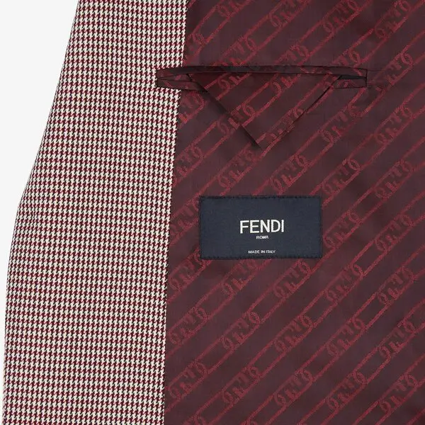 Fendi Multicolour Wool Blazer