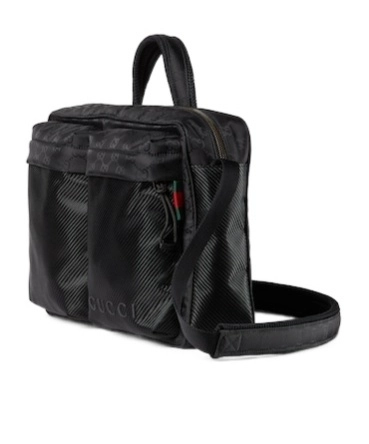 Gucci Allover Gg Motif Zipped Suitcase Bag