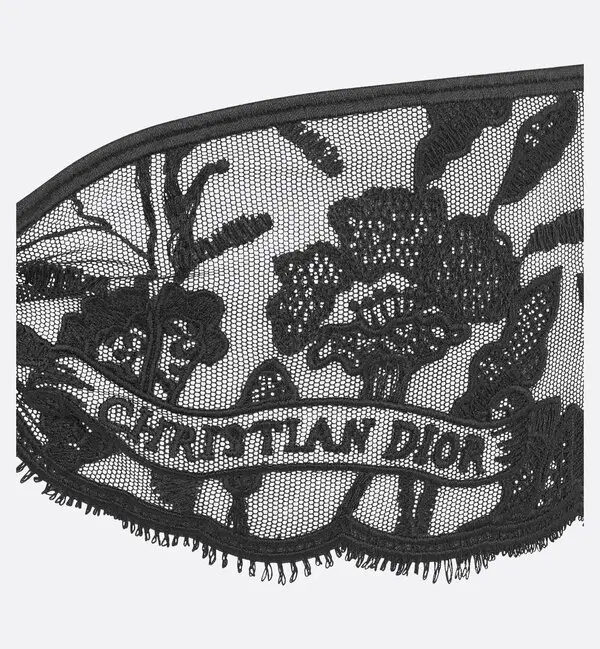 Dior Dioreve Embroidered Tulle Mask
