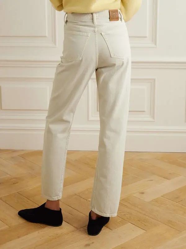 TOTEME Straight-leg Jeans - Light Brown
