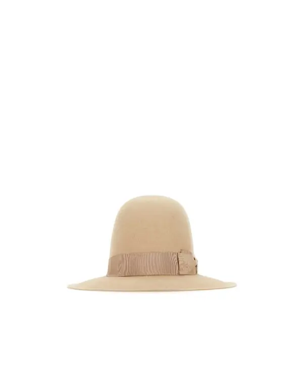 Borsalino Alessandria Medium Brim Hat - Nude