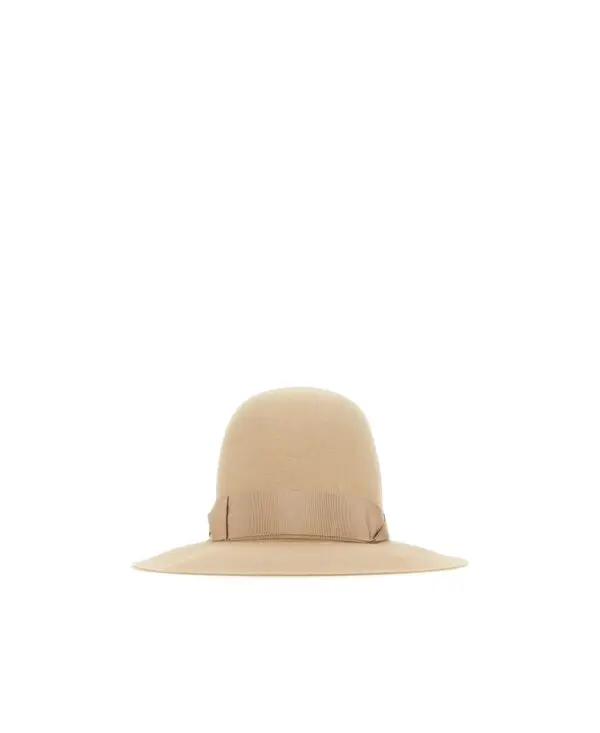 Borsalino Alessandria Medium Brim Hat - Nude