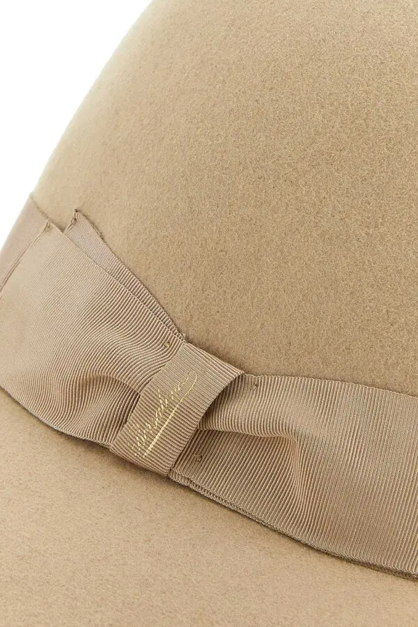 Borsalino Alessandria Medium Brim Hat - Nude