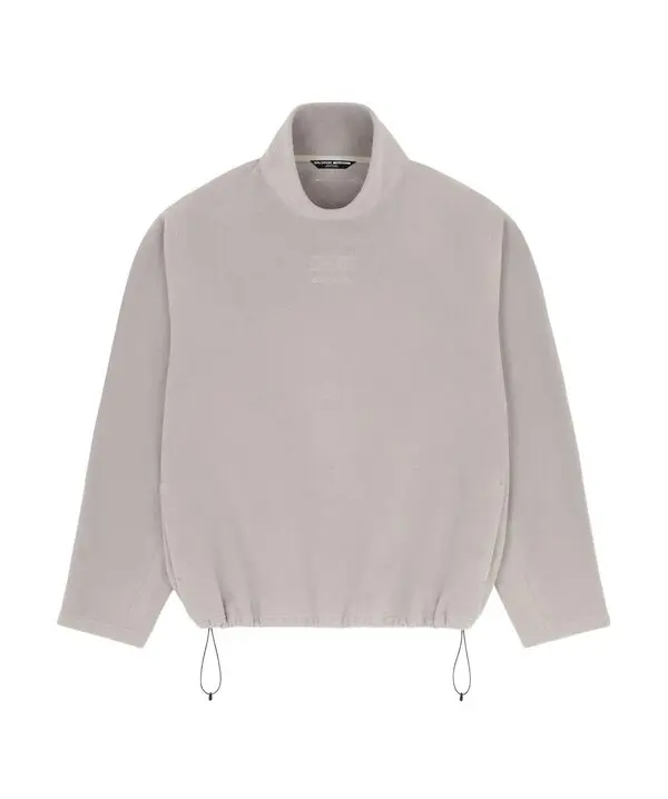 MM6 MAISON MARGIELA X SALOMON Drawstring Fleece Long-sleeved T-shirt - Cereal