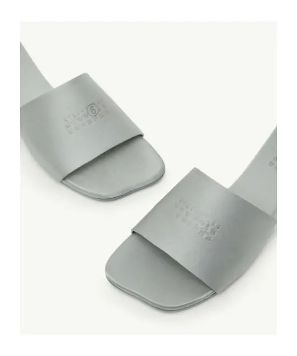 MAISON MARGIELA Anatomic Numeric Mules - Light Grey