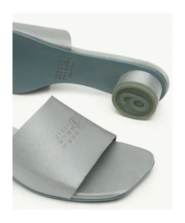 MAISON MARGIELA Anatomic Numeric Mules - Light Grey